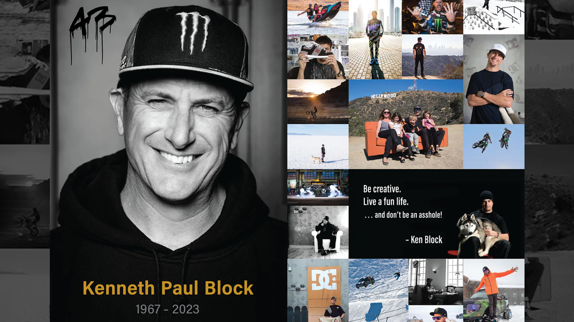 Ken Blocks Celebration of Life Video - Kai Thrun